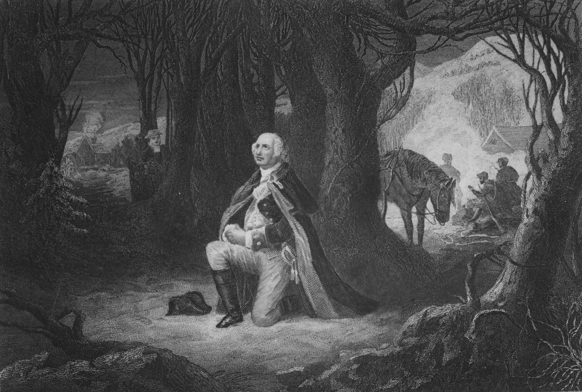 Washington’s Resounding Prayer at Valley Forge - American Essence