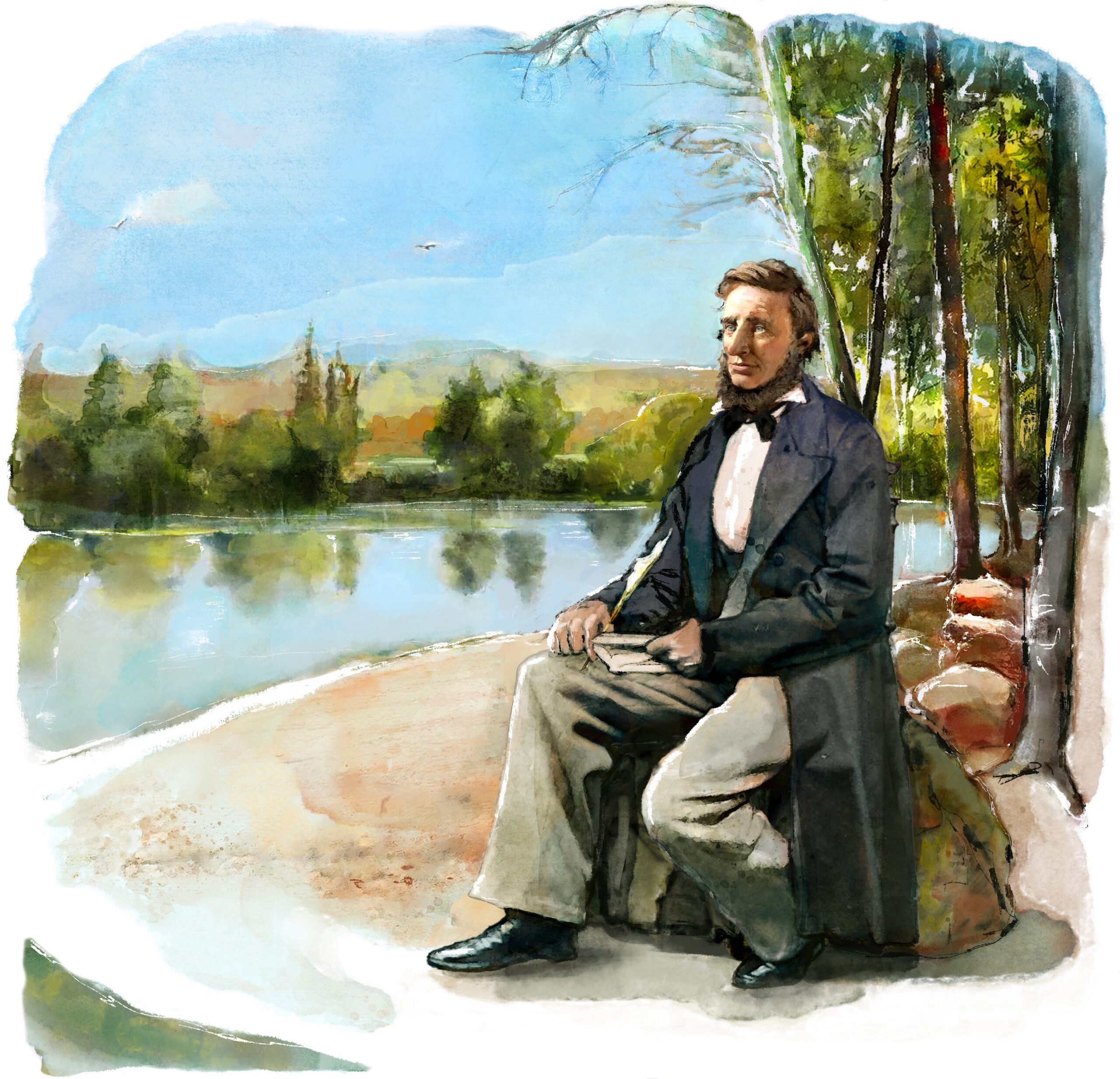 Henry David Thoreau A Man Who Took Simplicity To Heart American Essence Henry David Thoreau A Man Who Took Simplicity To Heart American Essence