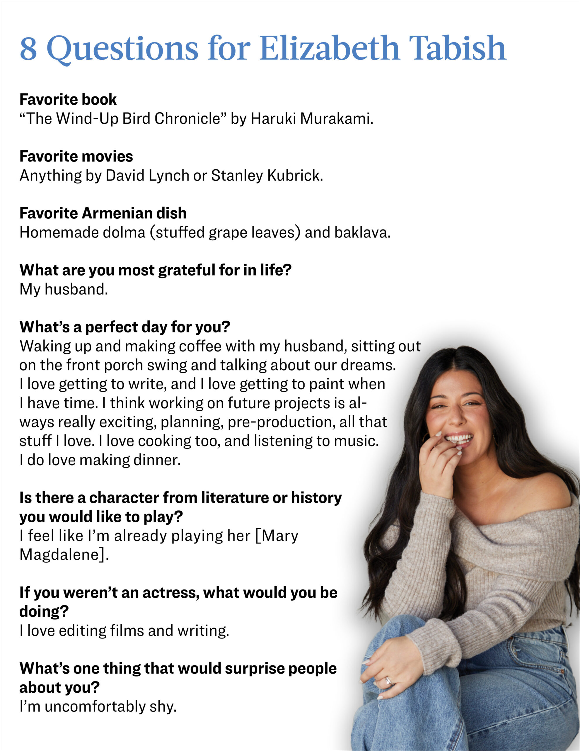 Elizabeth Tabish Takes On Leading Role in 'Between Borders' - American ...